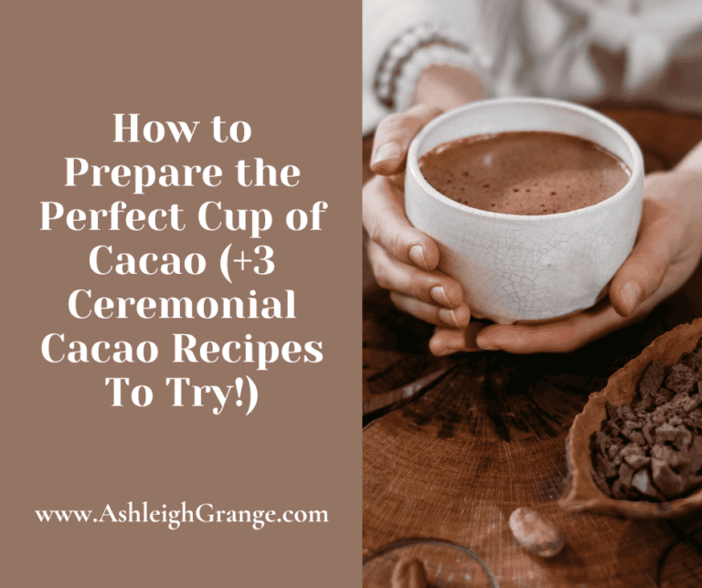 How to Prepare the Perfect Cup of Cacao (+3 Ceremonial Cacao Recipes ...